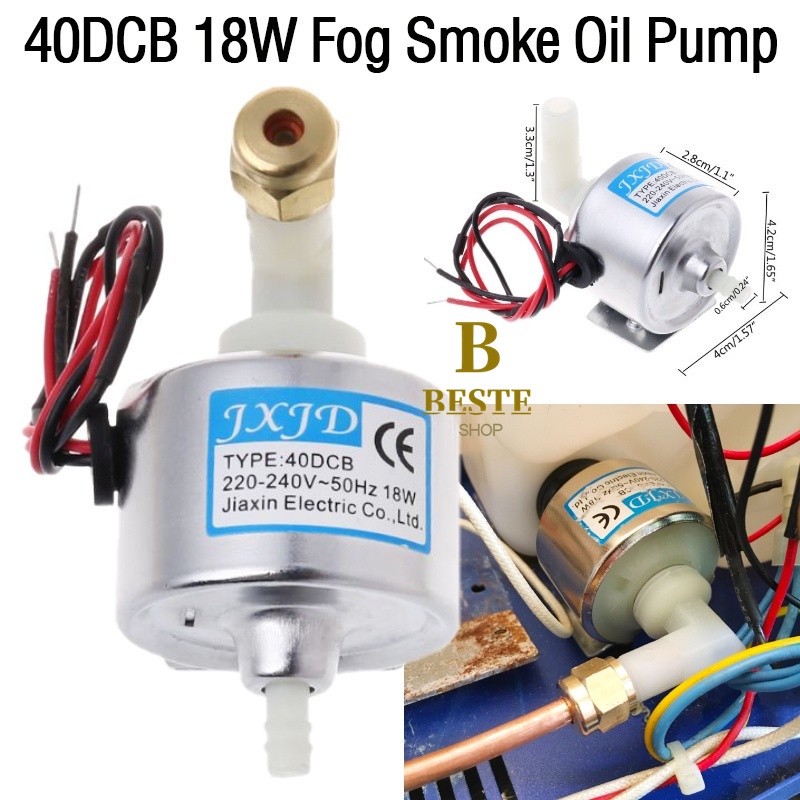 18W Oil Pump 900w Fog Machine 40dcb Smoke Machine Pump Stage Lighting ...