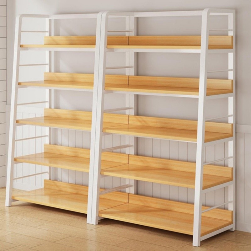 Multi Layer Shelf Floor Standing Storage Rack Ladder Style Household ...