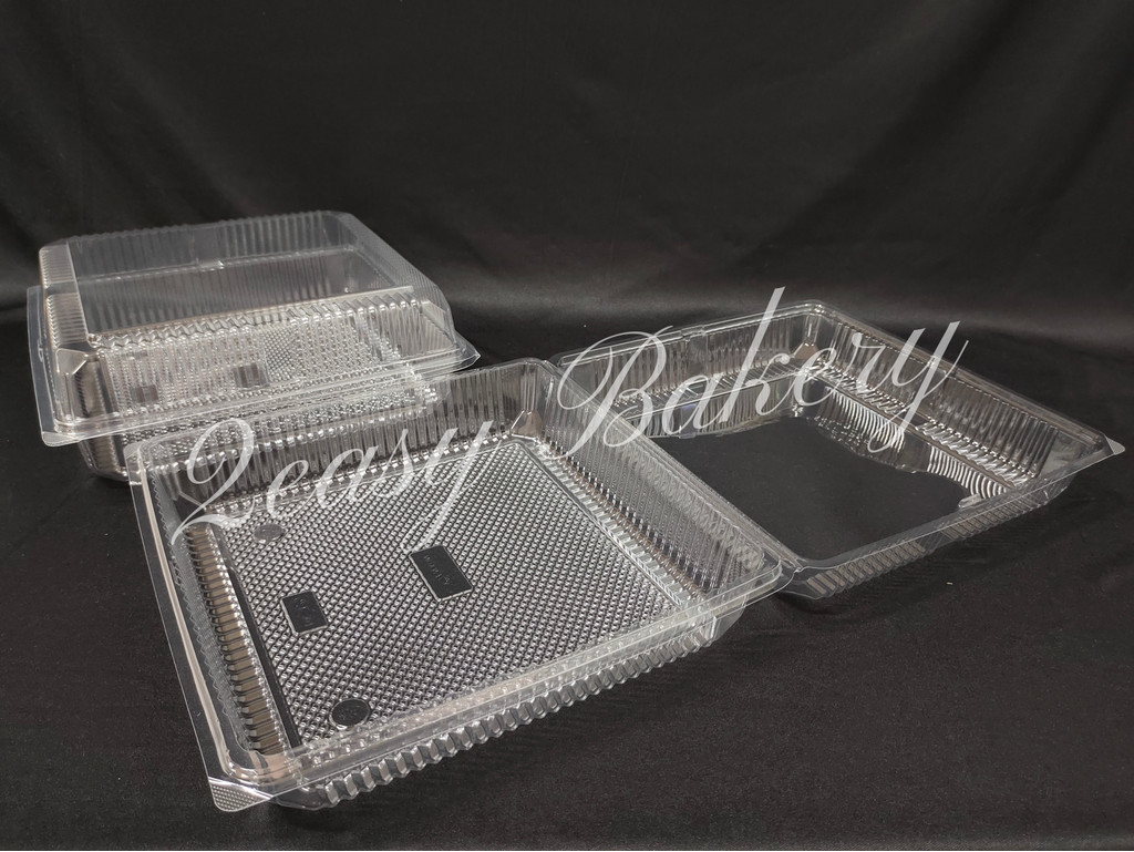 BENXON Kuih Container OPS BX125 / 10" / Plastic Clear Bakery Container ...