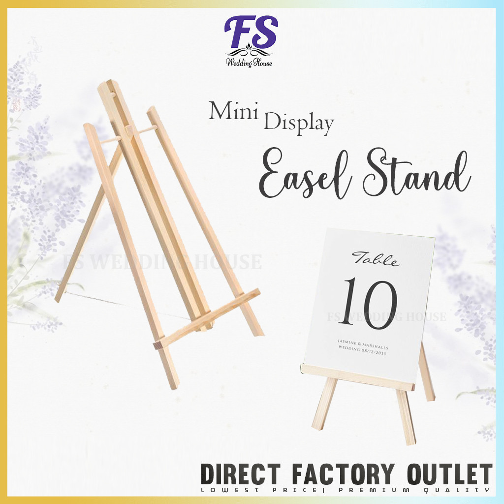 1 PCS - MINI EASEL STAND/DISPLAY STAND/TABLE STAND/TABLETOP DISPLAY ...