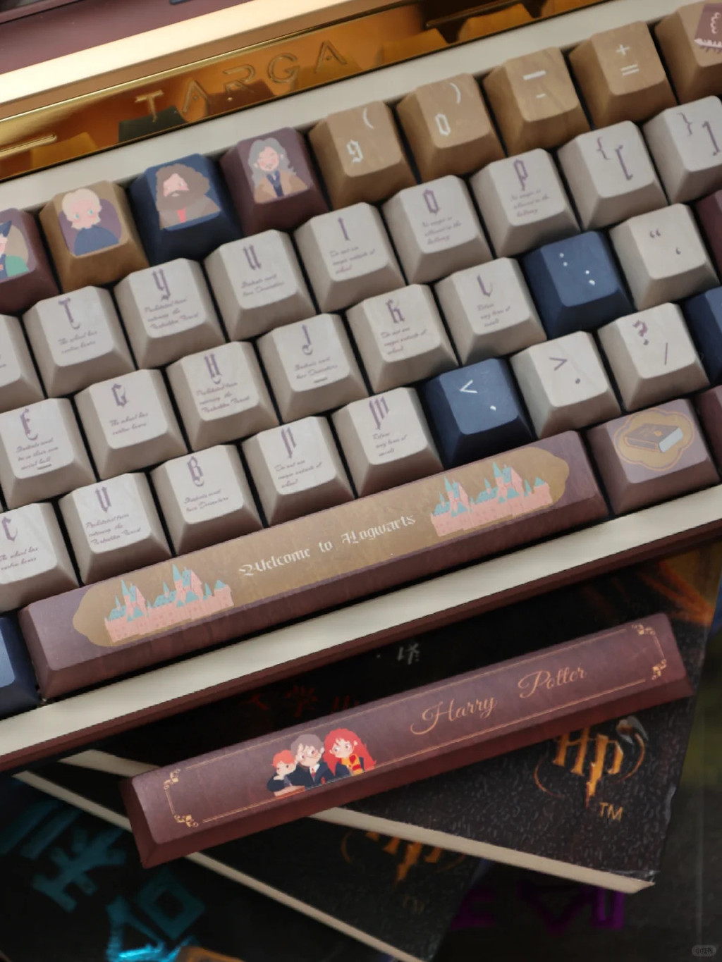 Hogwarts Keycap Cherry/XOA Profile 142 Keys PBT Five-sided Dye ...
