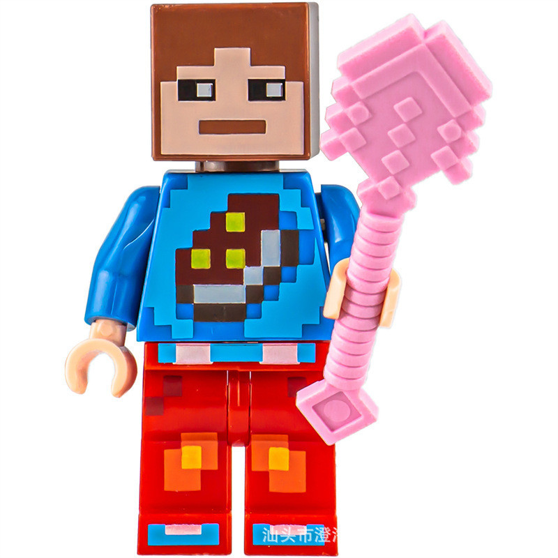 Minecraft Figures Series - Build Your Own Block Toy World with ...
