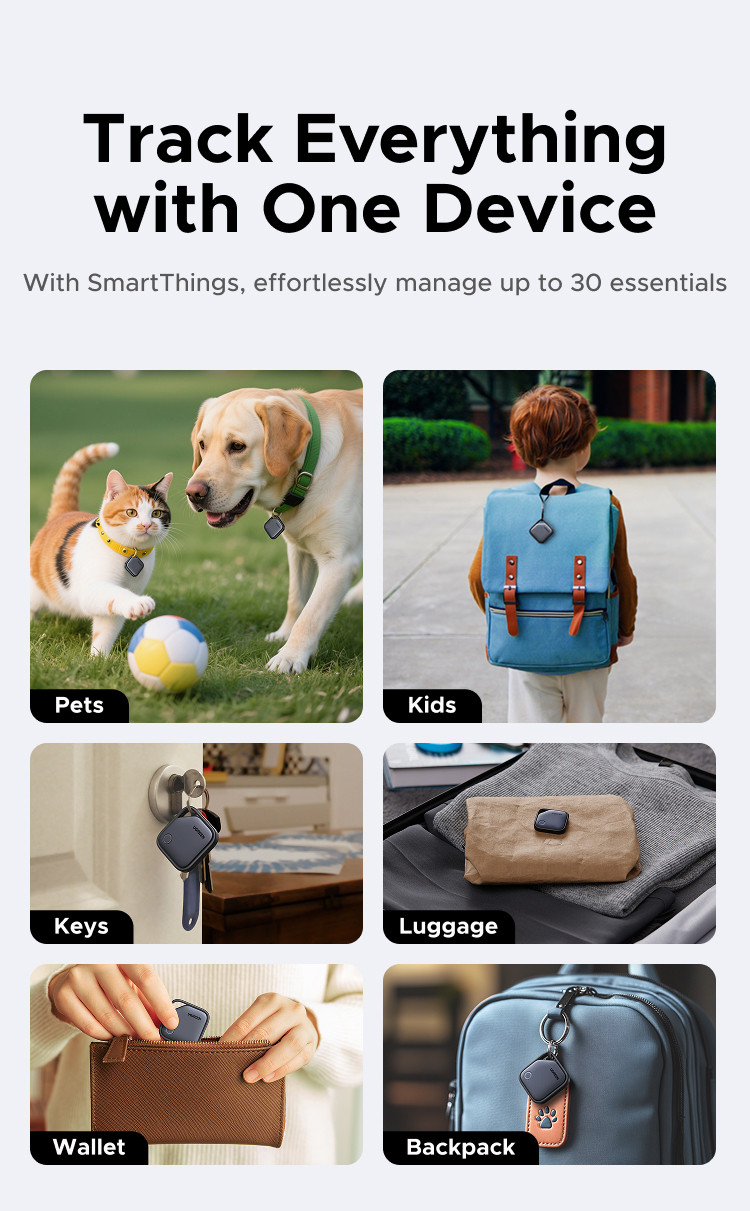 UGREEN Tracker Samsung Locator Work with SmartThings Global Position ...