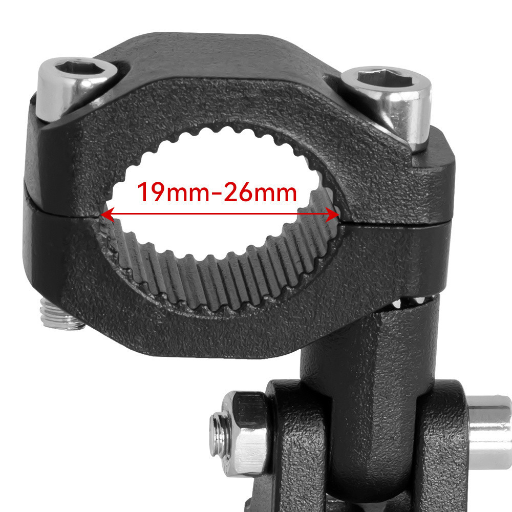 Motorcycle LED Headlight Spotlight Clamps Bracket Tube Mount for ...