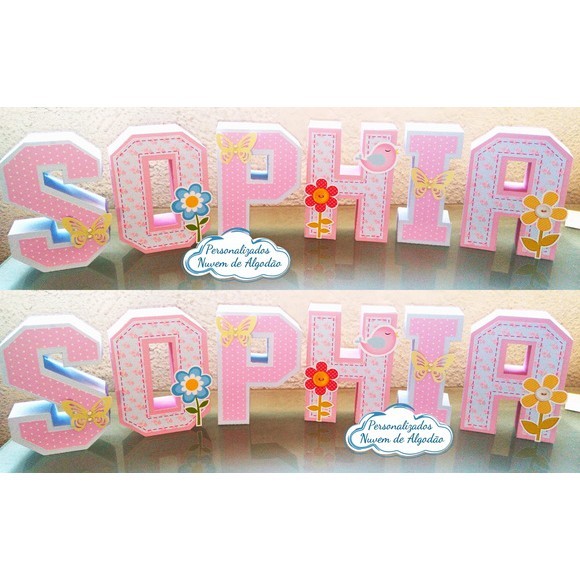 Letter Standee/ Customized Letter Standee/ Number Standee | Shopee ...