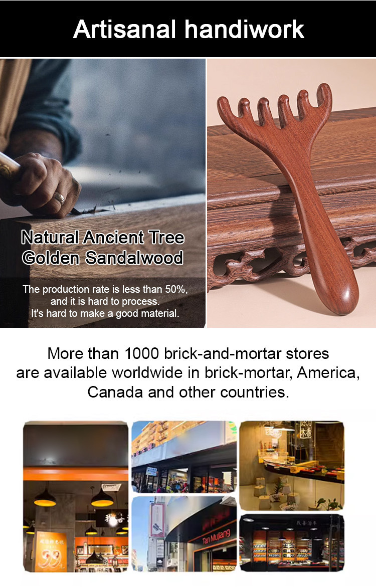 【Ship in 24H】[Unblock Meridians/Blood Circulation]Sandalwood Meridian ...