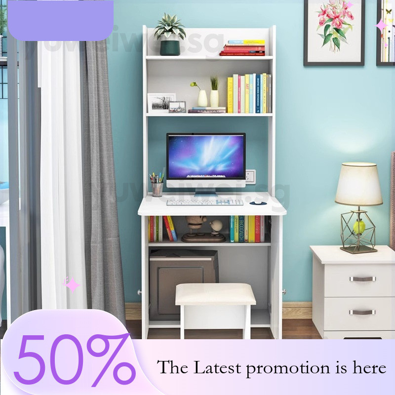 Kids Table And Chair Desk Bookshelf Integrated Set Study Table With ...