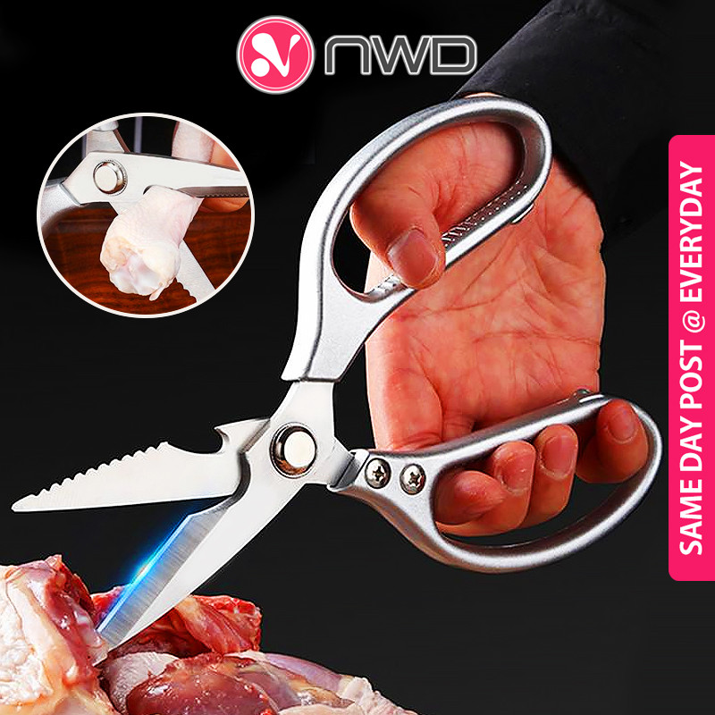 HEAVY DUTY 》 SK5 Japan Kitchen Scissors Multifunction Fish Chicken Bone ...