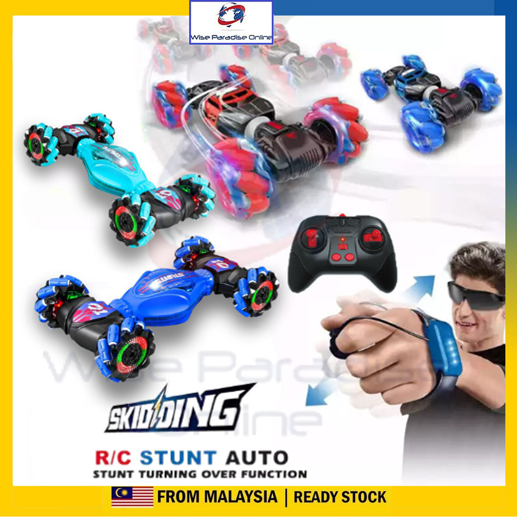 Hand Gesture Stunt Car Dual Remote Control Twister Remote High-Speed ...