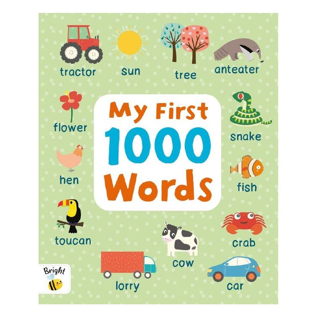 My First 1000 Words Book For Preschool Kids To Learn New Words (96 ...