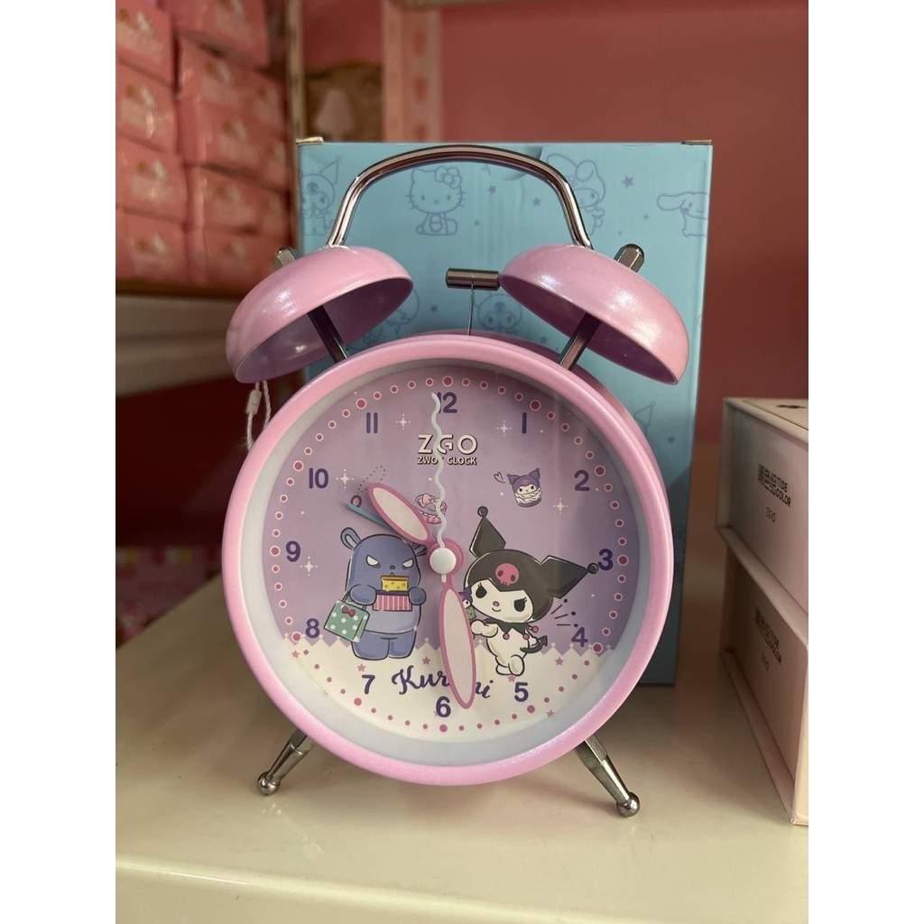 Kuromi ZGO Clock 4 inches | Shopee Singapore