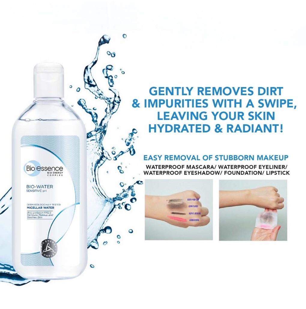 BIO ESSENCE Bio-Water B5 Micellar Water 400ml - Cleanse Make Up and ...
