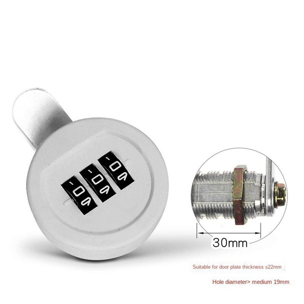 HDB Condo Mailbox Lock Mechanical Mail Letter Box Keyless Cabinet 3 ...