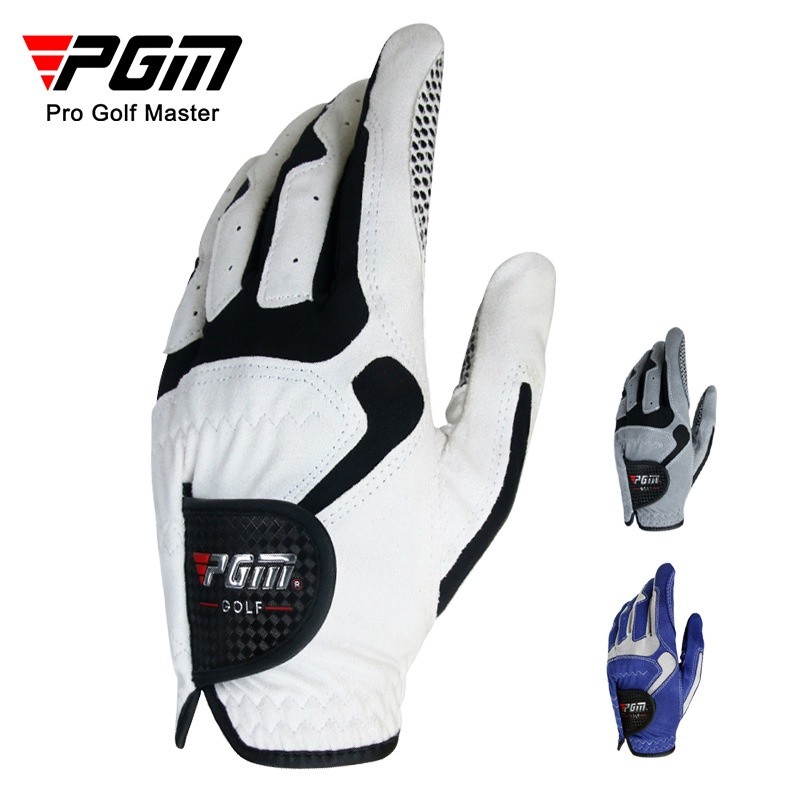 PGM Golf Gloves Golf Ultrafiber Cloth Gloves Single Anti slip Particle Men | Shopee Singapore