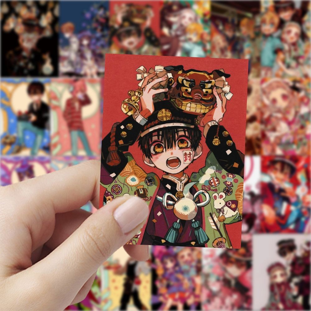 63 Pieces of Jibaku Shounen Hanako-kun Stickers - Manga Character ...