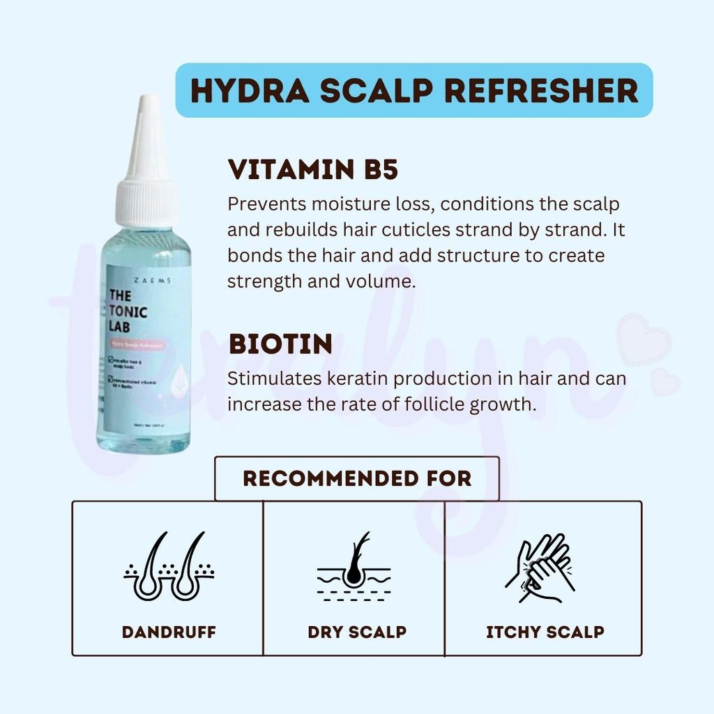 ZAEM'S The Tonic Lab Hair Growth Accelerator | Hydra Scalp Refresher ...