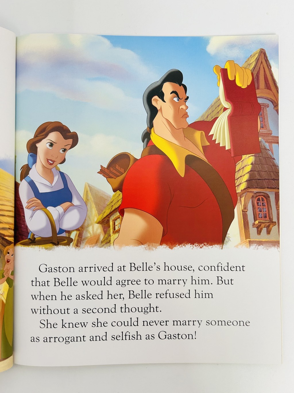Disney Beauty & The Beast Picture Story Book For Kids Easy To Read With ...