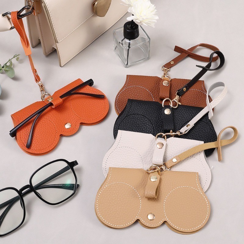 Eyewear Bag With Hanging Buckle - Eyeglasses Protective Cover ...