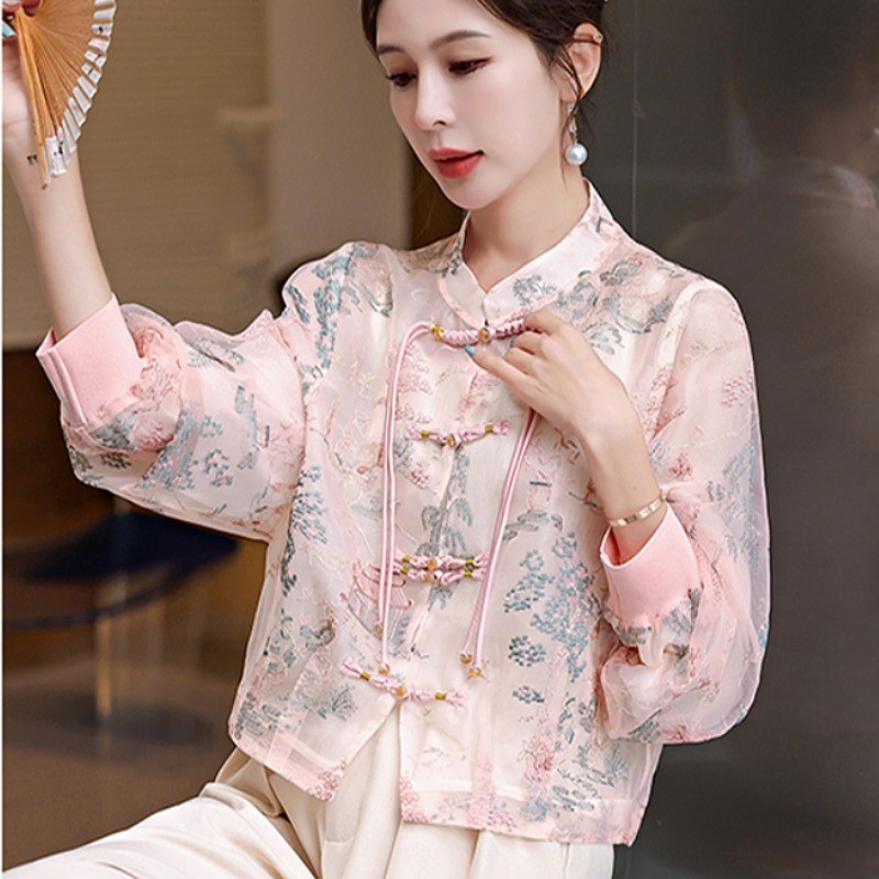 【Hot Sale】New Women Lightweight Sun Protection Jacket Chinese Style ...