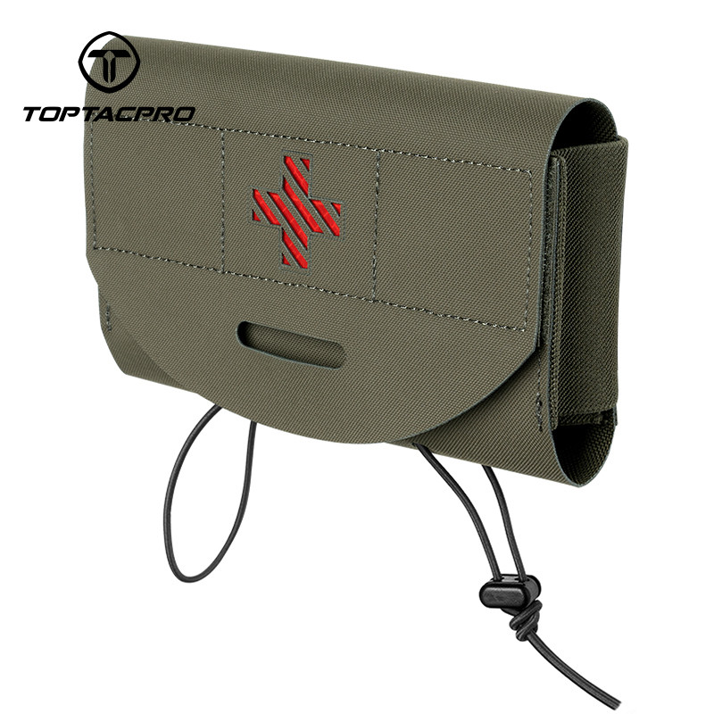 TOPTACPRO Tactical Medical Pouch First Aid Kit EMT IFAK Pouch MOLLE ...