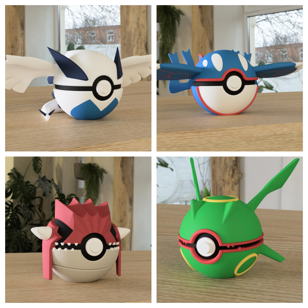 Pokémon Poké Ball | 3D Printing | Pokemon | Shopee Singapore
