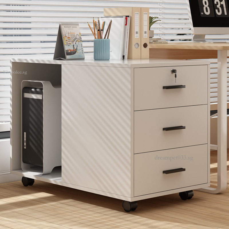Office File Cabinet Wooden Lockable Storage Cabinet Multiple Drawers ...