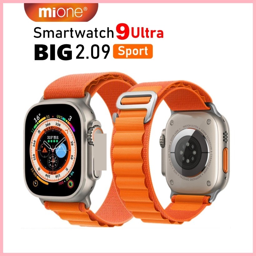 Mione 2.09 inch Smart Watch T800 Ultra Big Screen Watch 8 Series 9 ...