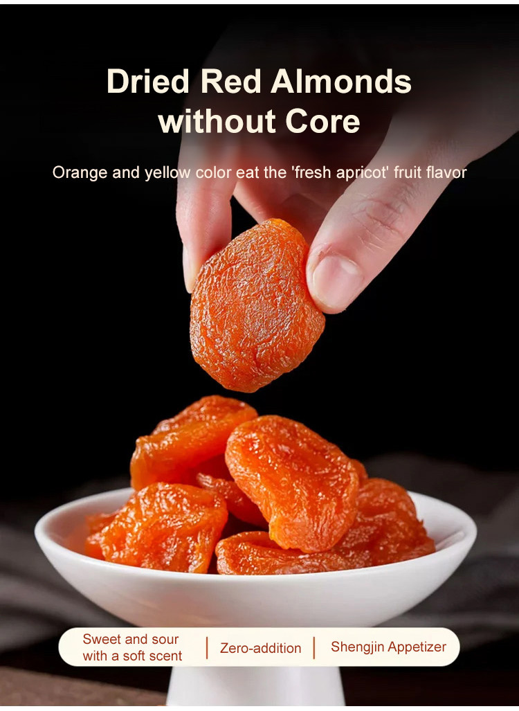【Ship in 24H】[Sweet and Soft]Additive-Free Pitted Dried Red Apricots ...