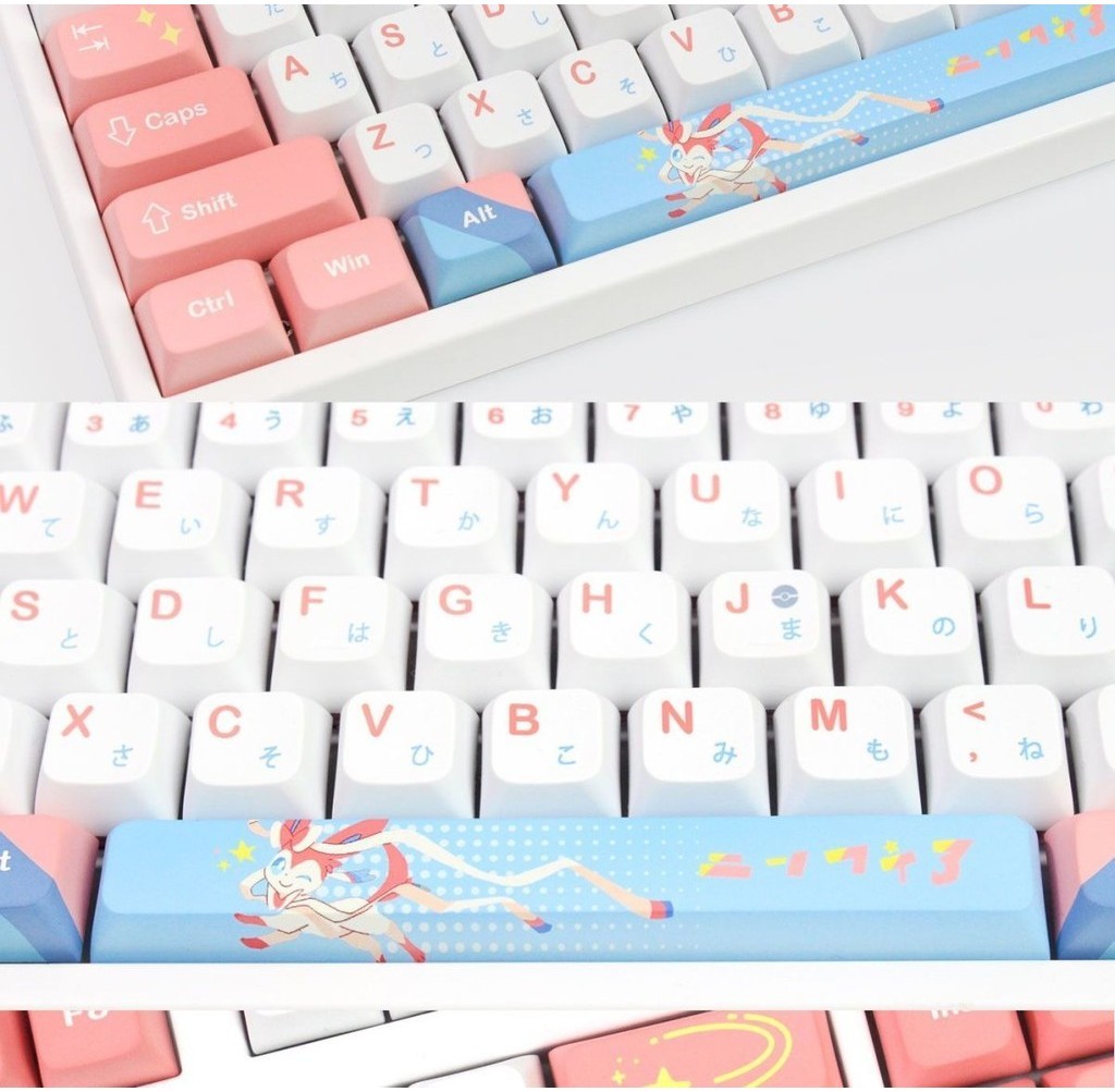 Sylveon Pokemon Keycap Similar XDA Profile PBT Five-sided Dye ...