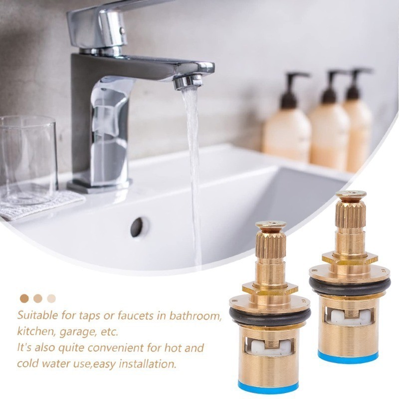 Universal Faucet Valve Core Durable Replacement Brass Tap Inner ...