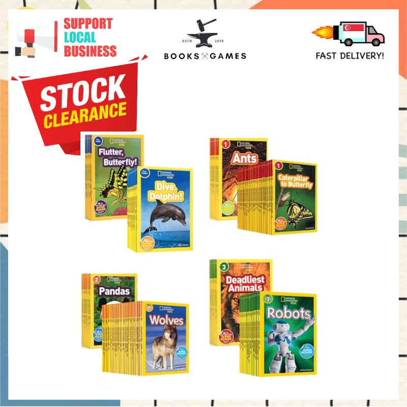 [🇸🇬 SG STOCK MEGA CLEARANCE] National Geographic Kids Book Pre-Reader ...