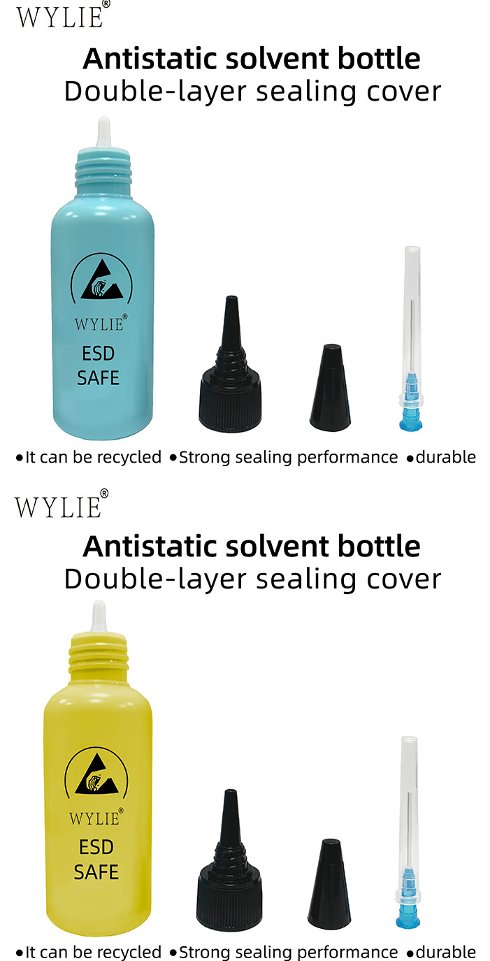 Wylie Double Leak-proof Inside and Outside ESD Liquid Dispenser Plastic ...