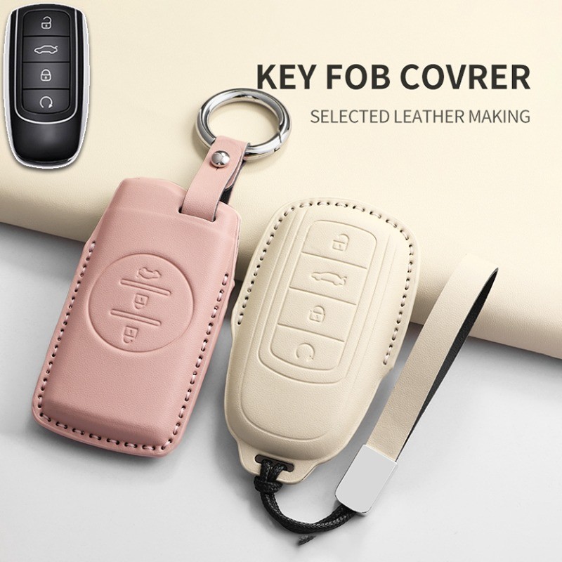 CHERY Omoda 5 Tiggo 8 Pro Jaecoo J7 J8 Key Fob leather CAR Cover case ...