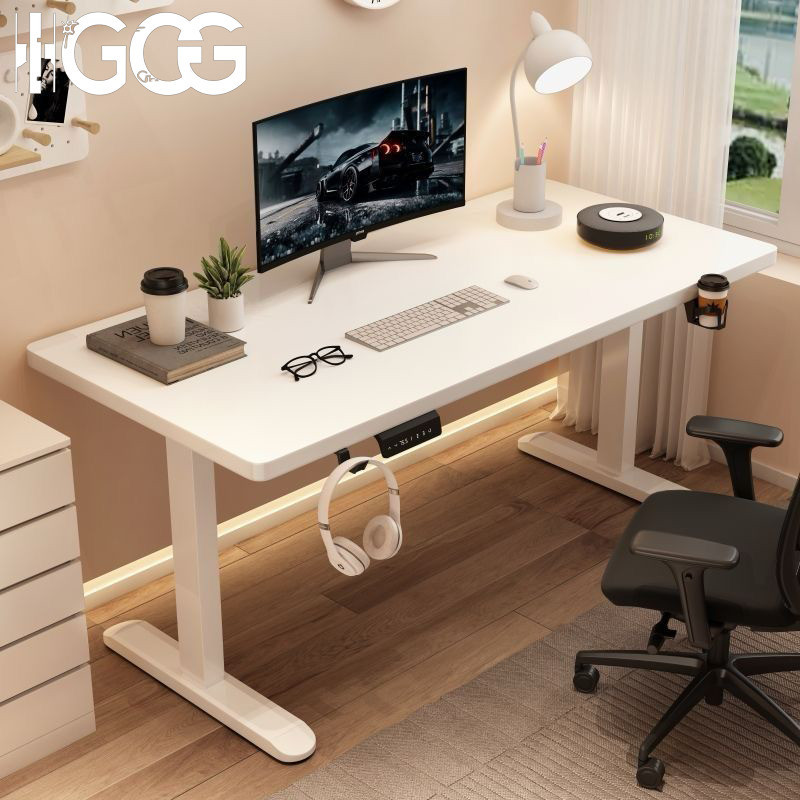 HC Electric Height Adjustable Ergonomic Standing PC Computer Gaming ...
