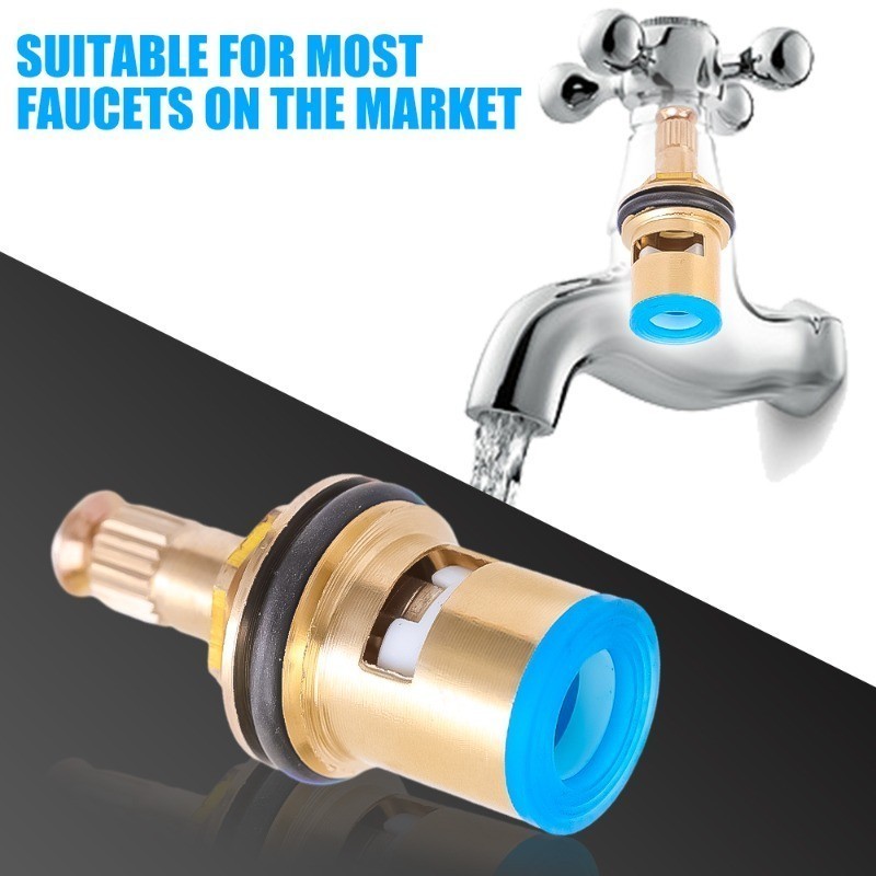 Universal Faucet Valve Core Durable Replacement Brass Tap Inner ...
