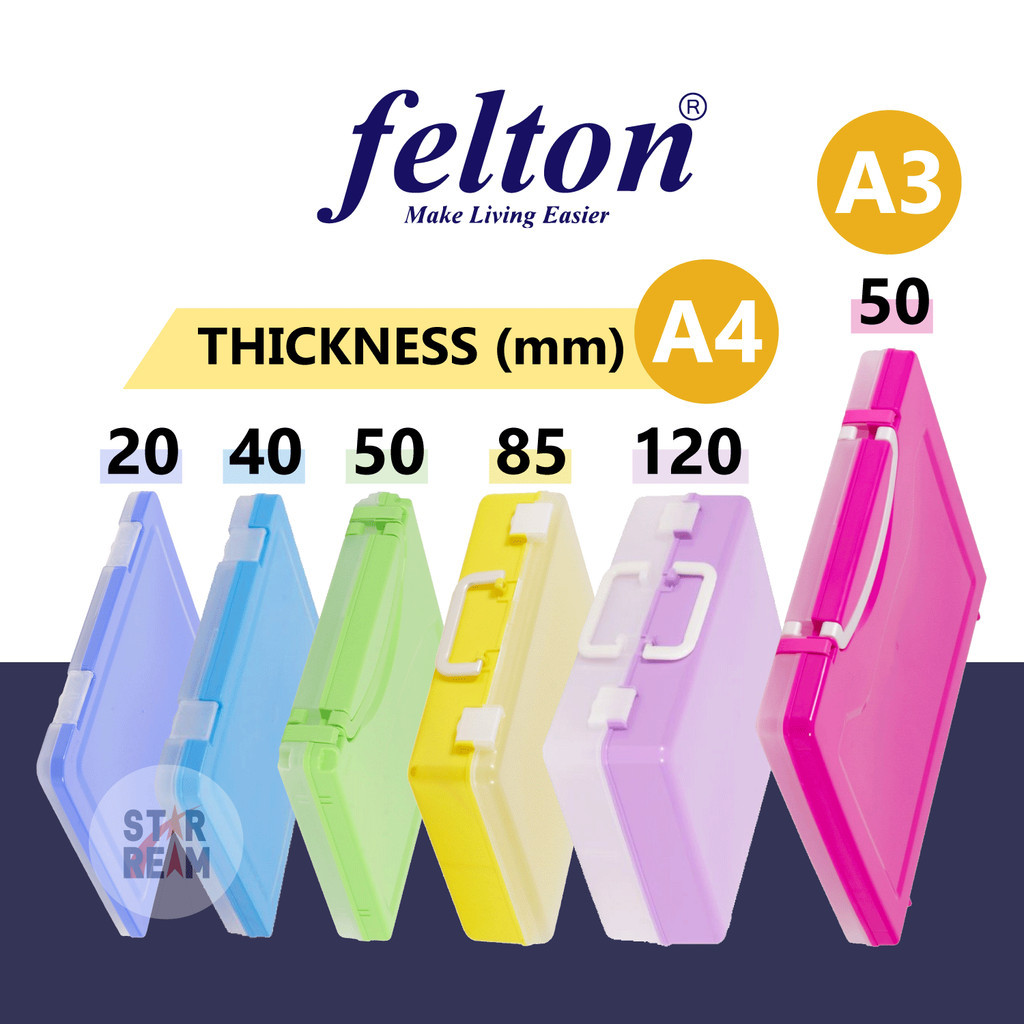Multipurpose Document Case A4/A3 (Felton)| File Case Holder/ File ...