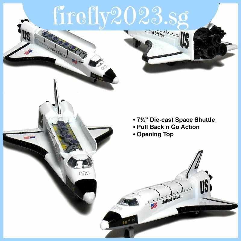 Us Shuttle Space Replica Diecast Model Toy Pull Action Rocket Ship Toys ...