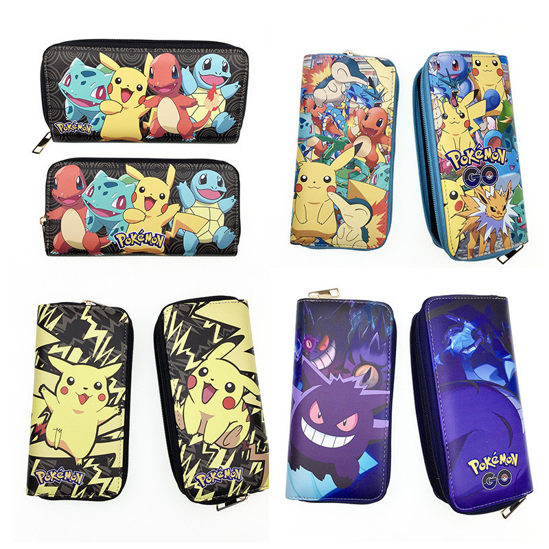 Pokemon Merchandise Long Zipper Wallet Little Fire Dragon Bica Super ...
