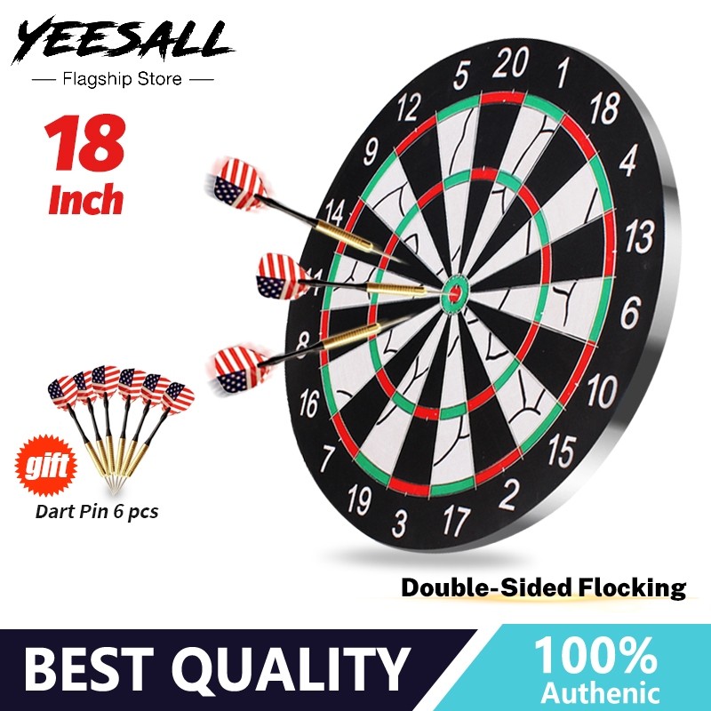18 Inch dart board set original adult dart pin set professional ...