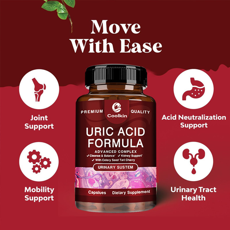 Uric Acid Advanced Formula - Kidney, Liver, Gallbladder, Urinary Tract ...