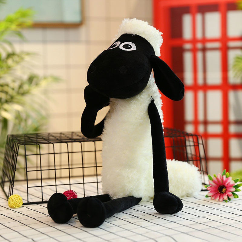 Internet famous cartoon Shaun the Sheep teddy bear plush toy | Shopee ...
