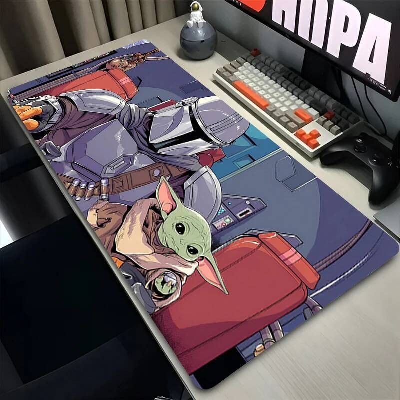 900x400 Gamer Mouse Pad S-Star Wars The Mandalorian Laptop Gamer ...