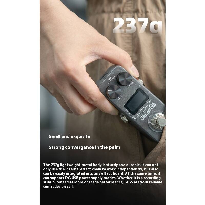 Valeton Electric Guitar Integrated Effect Device GP-5 Stubborn Single ...