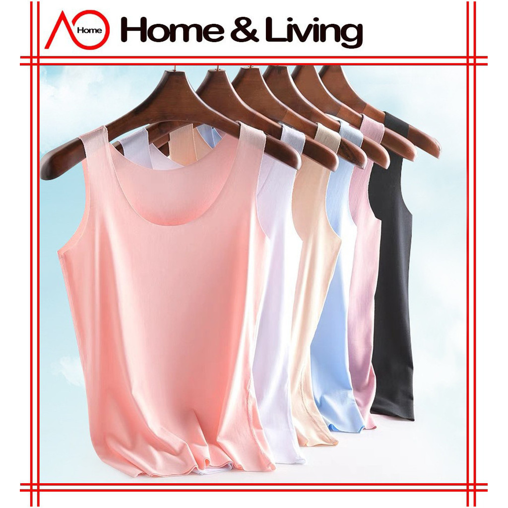 AO Home Hot Summer Seamless Singlet for Women Innerwear Female Students ...