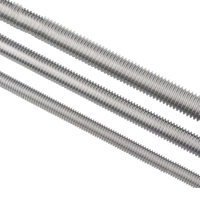 304 Stainless Steel Full Threaded Rod Bolt Left Hand Thread Rods M4 M5 ...