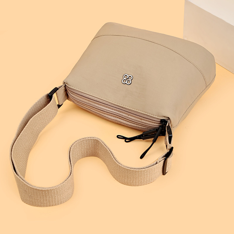 Retro Color Lightweight Bags Commute Minimalist Multilayer One Shoulder ...