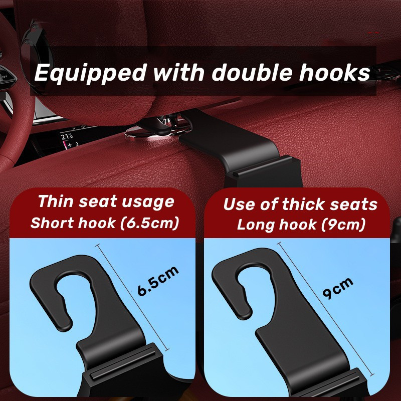 Mercedes Benz Car Hook Water Cup Holder Auto Seat Back Storage Rack ...