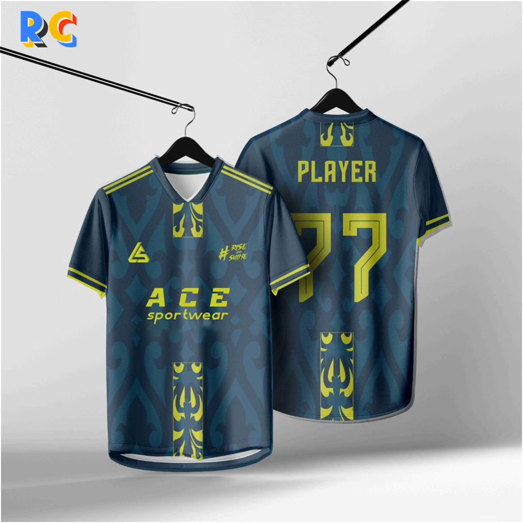 Jersey Custom Name New Design 2024 Stripebola Futsal Football Jersey ...