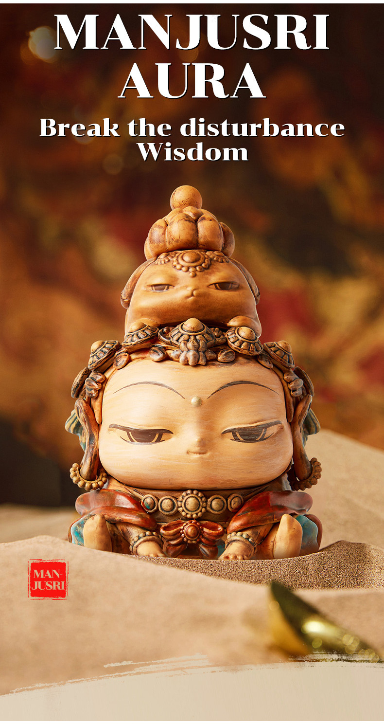 [FUFUTIETIE] Dunhuang Grottoes Buddha Figurine Blind Box 敦煌佛像盲盒｜Desk ...