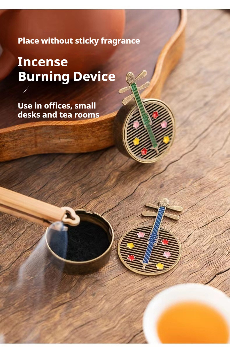 Incense Burner Small Incense Holder Aromatherapy Chinese Style Copper ...